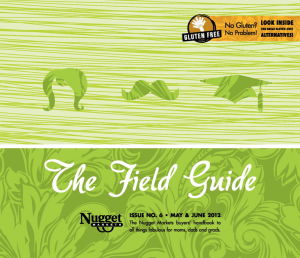 The Field Guide - May/June 2012 Nugget Markets Daily Dish