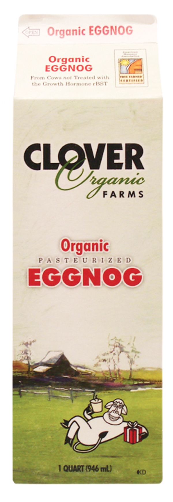 Clover Organic Egg Nog - Nugget Markets Image